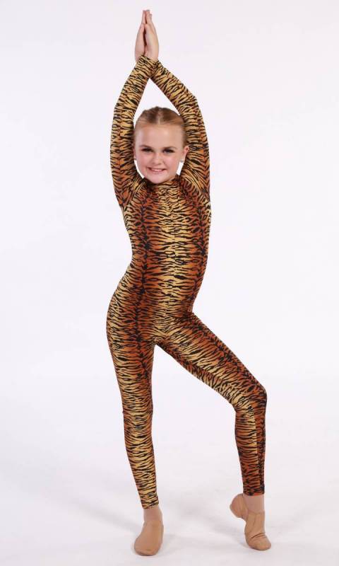 Kinetic Creations - ANIMAL PRINT Unitard and headband Dance Costumes ...