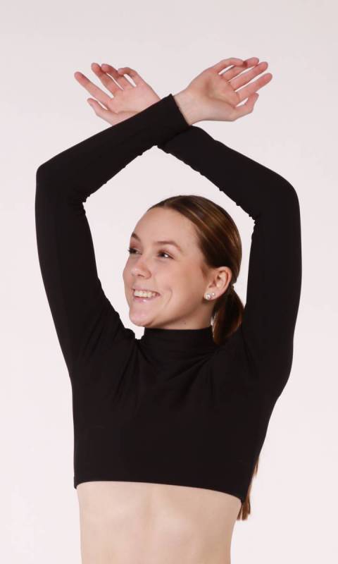 Kinetic Creations - EMPOWER LONG SLEEVE CROP Dance Costumes and Studio ...