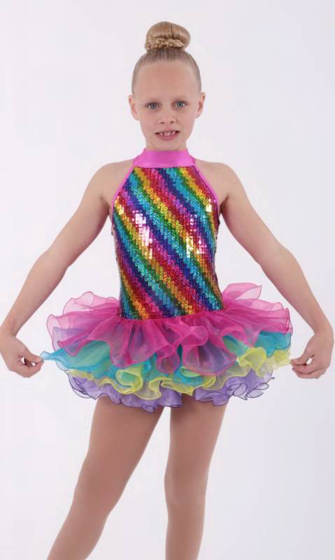 Kinetic Creations - RAINBOW COLOURS Dance Costumes and Studio Uniforms