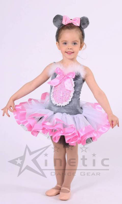 Kinetic Creations - MOUSE TUTU with ears Dance Costumes and Studio Uniforms
